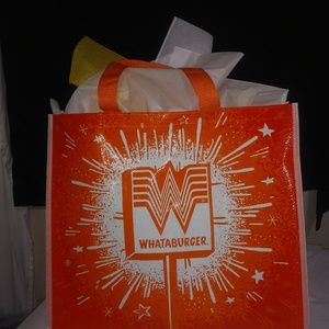 Whataburger | Bags | Whataburger Xl Orange Tote New | Poshmark